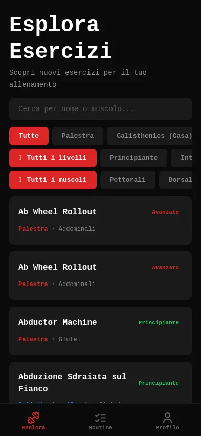 GymFlow Mobile