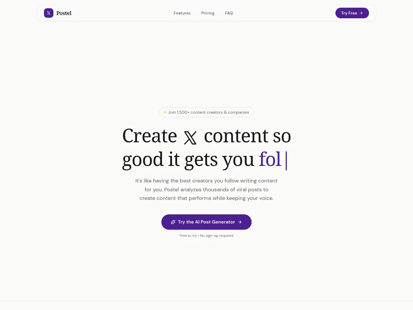 Postel Pro Website