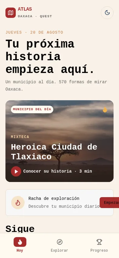 Atlas Oaxaca Quest