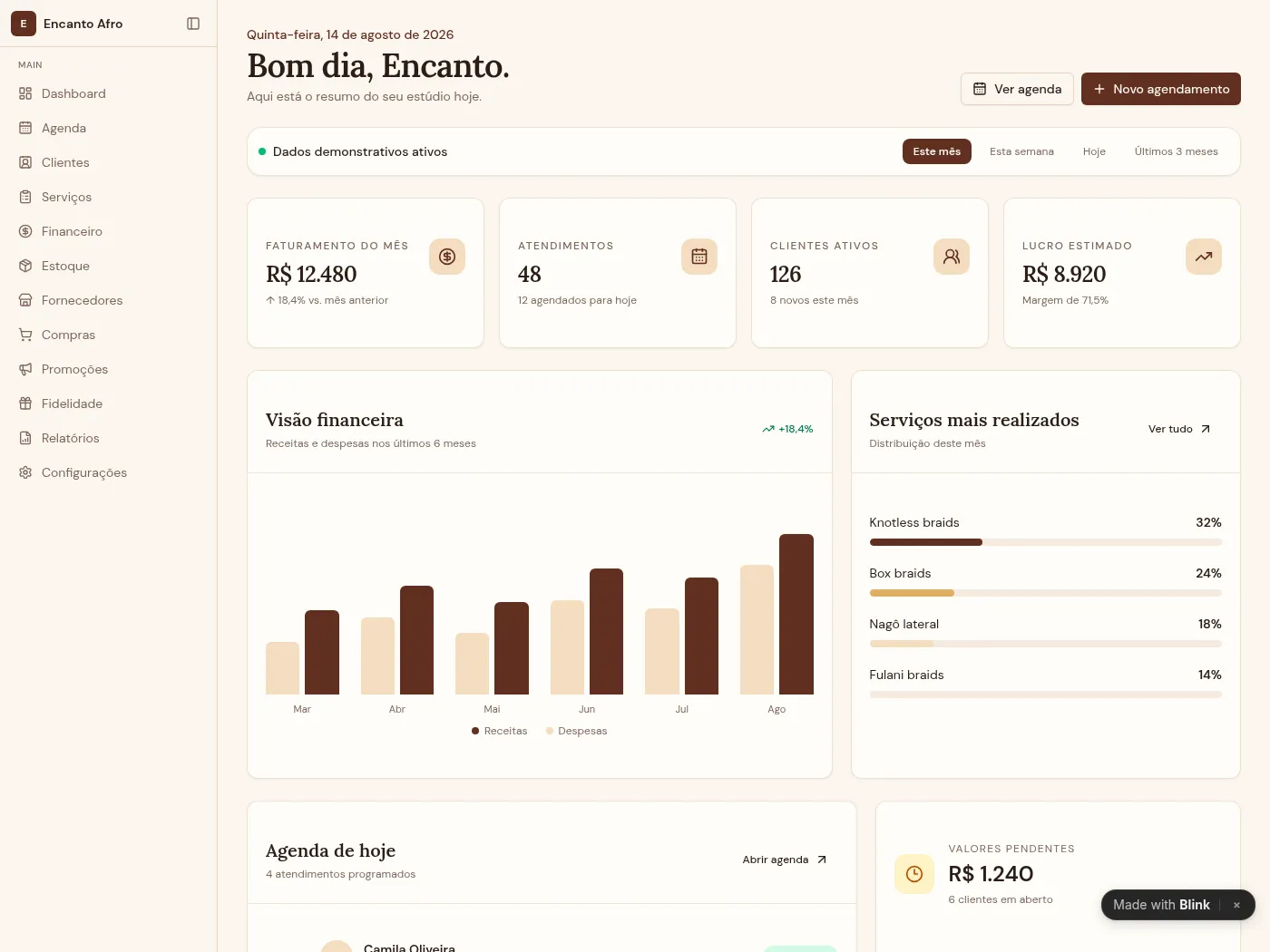 Encanto Afro Studio Suite