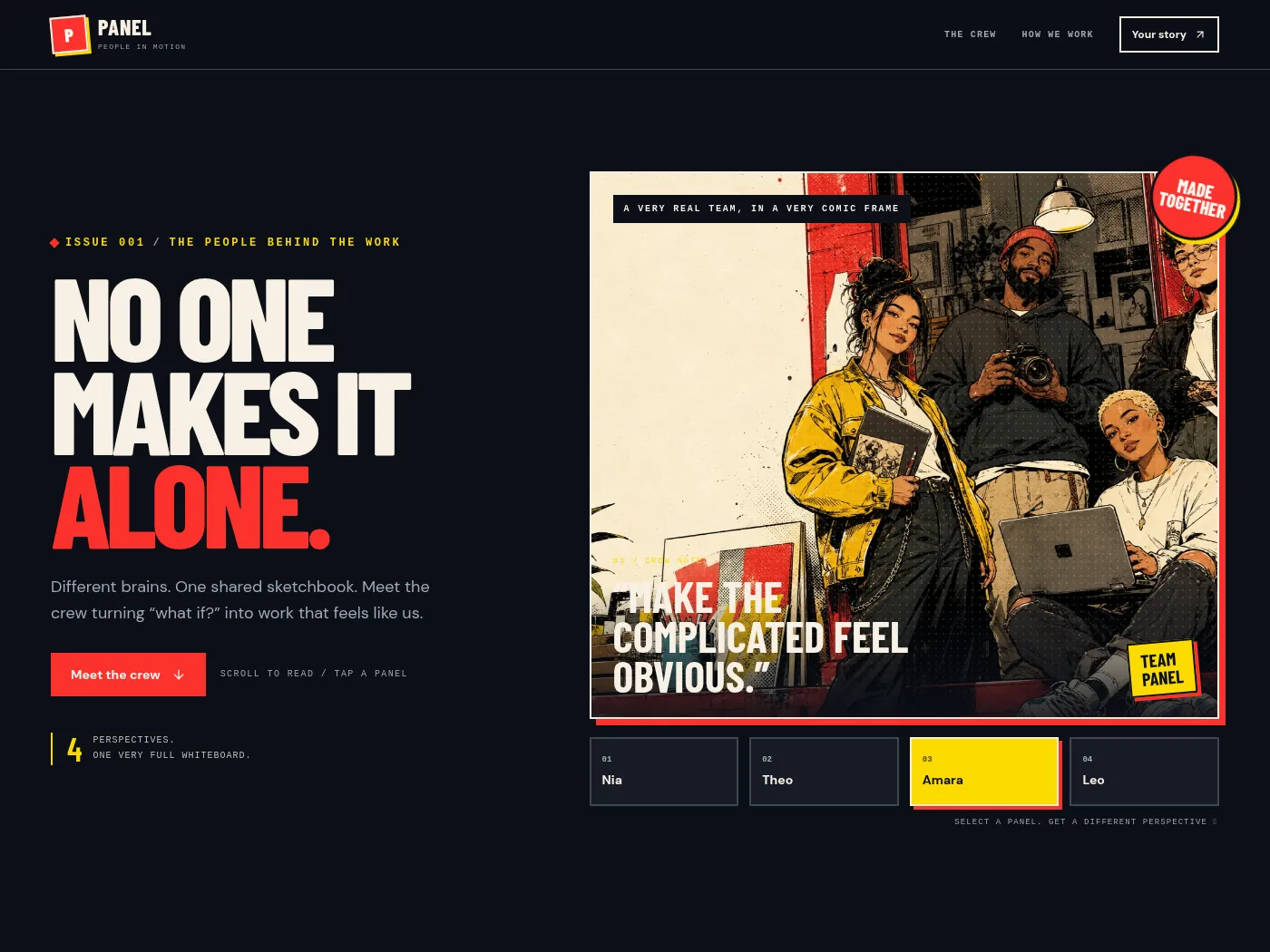 Spider-Verse Motion Site