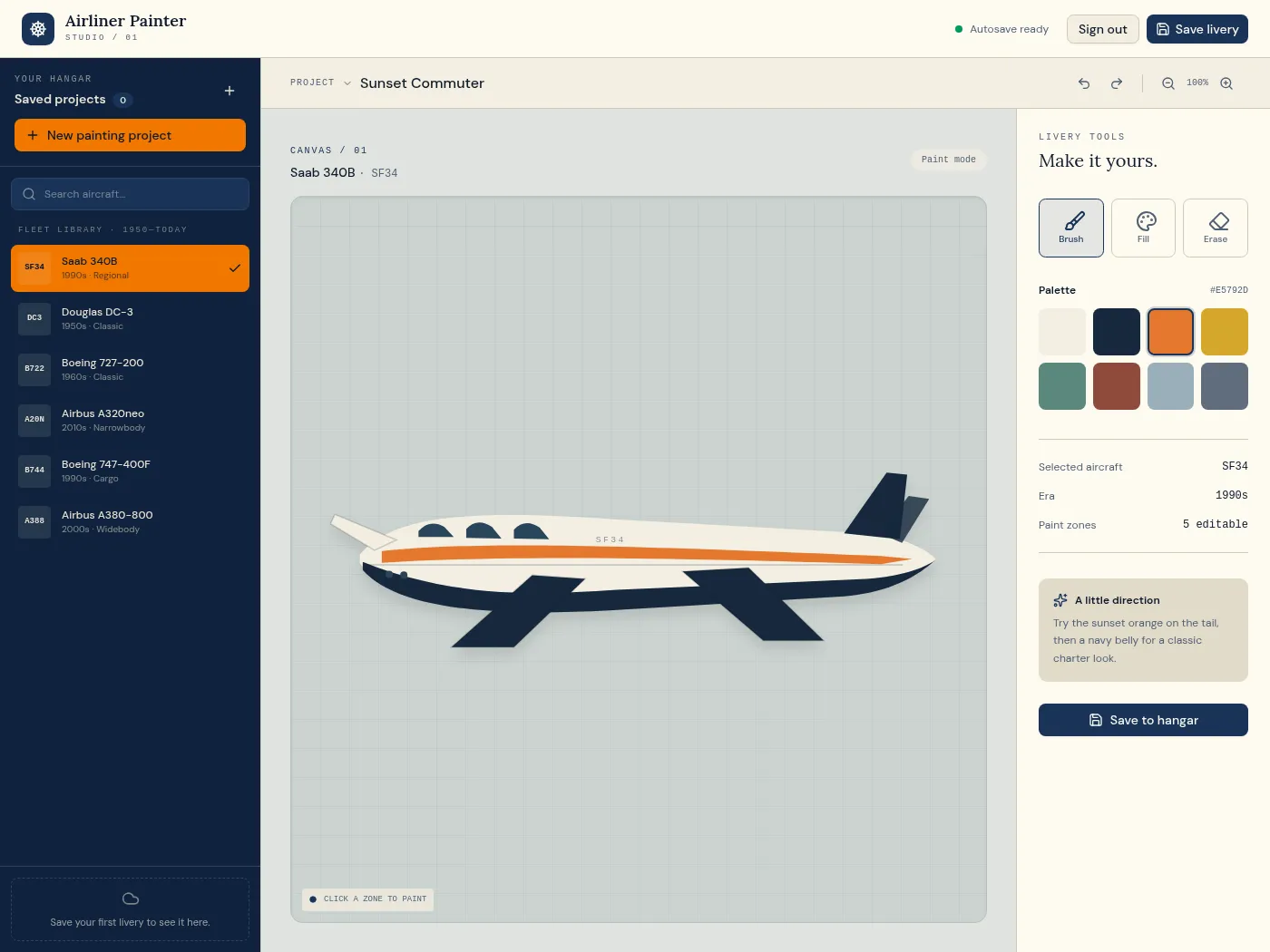 Airliner Painter Studio