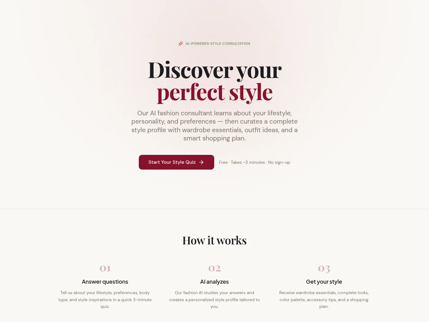 StyleMatch AI Consultant