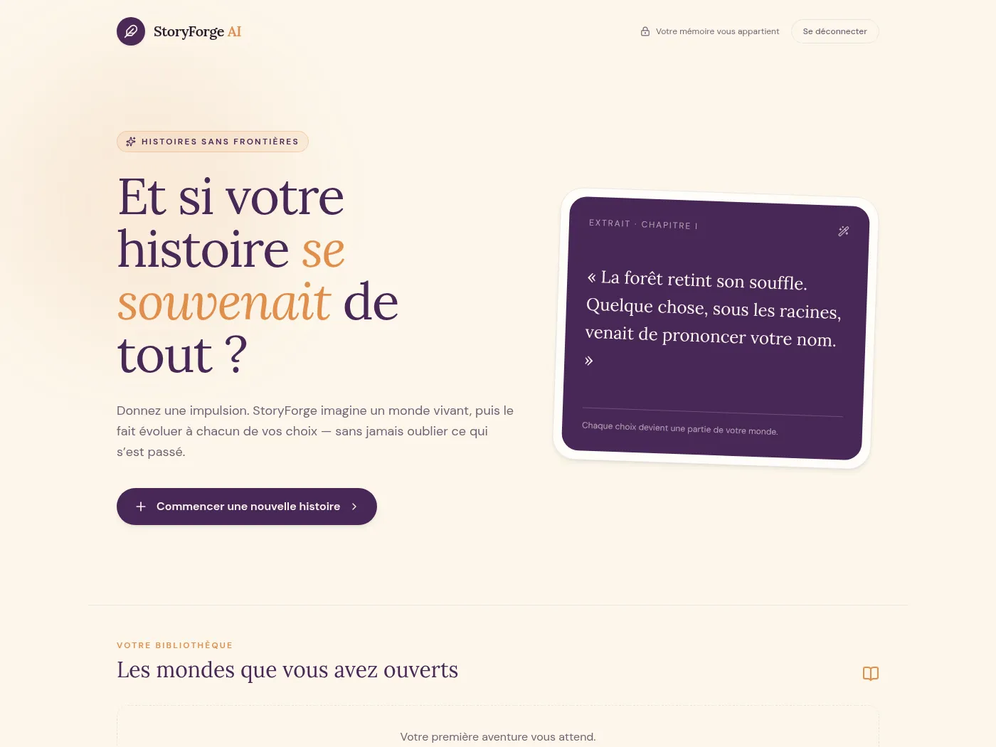 StoryForge AI