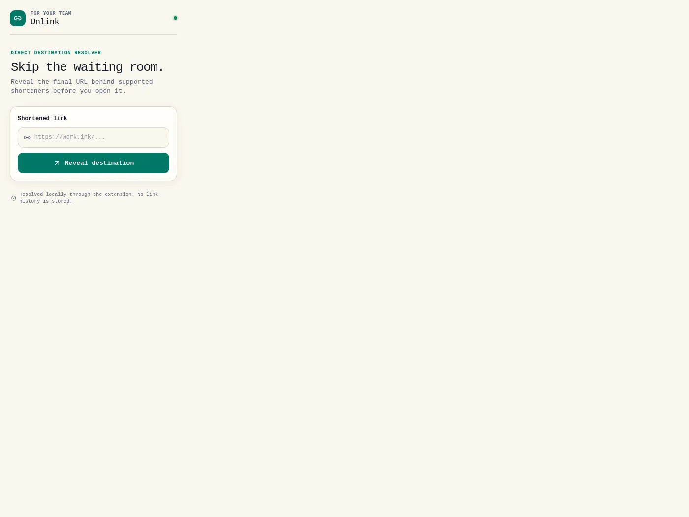 LinkBypass Extension