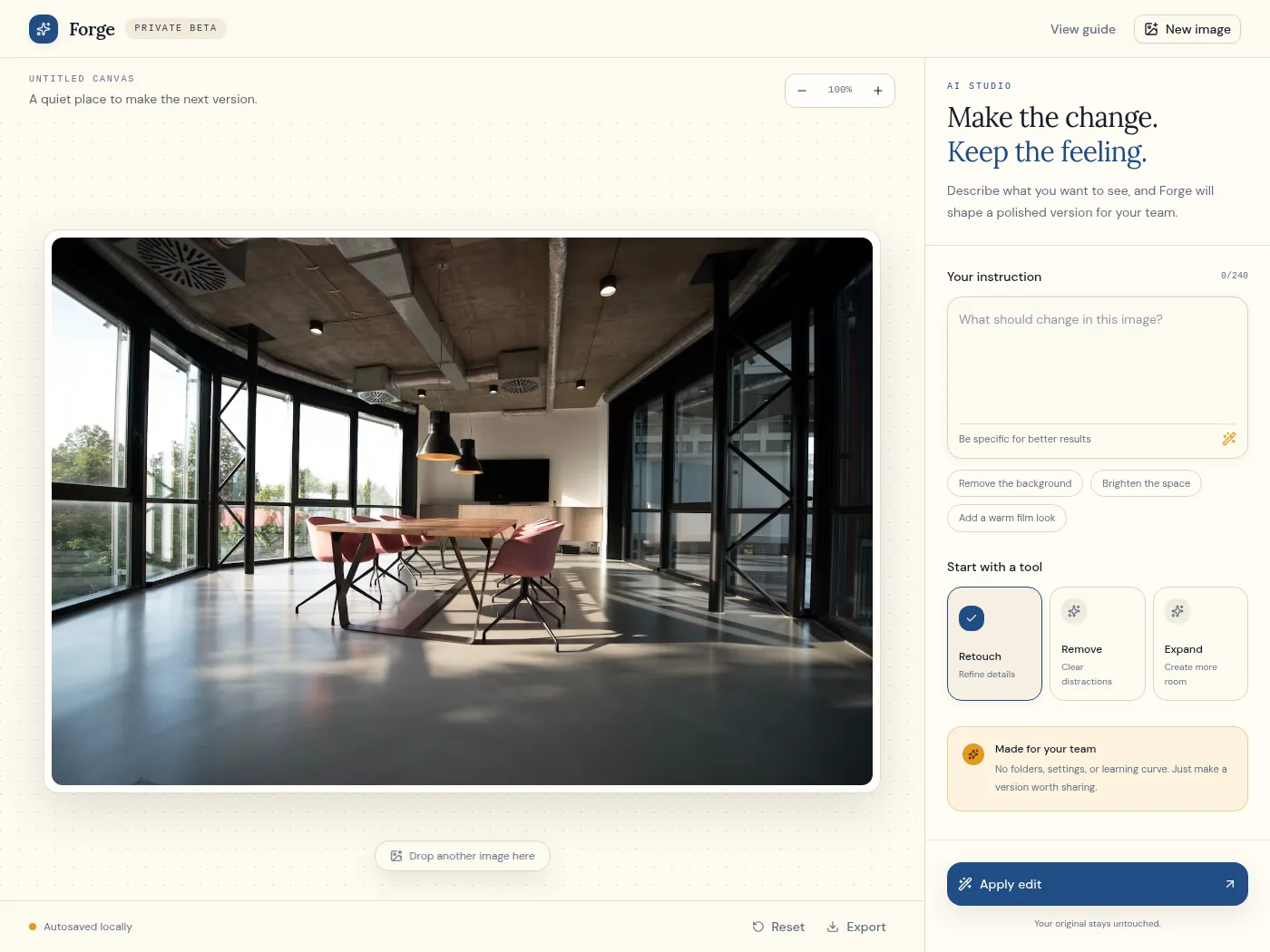 AI Image Forge