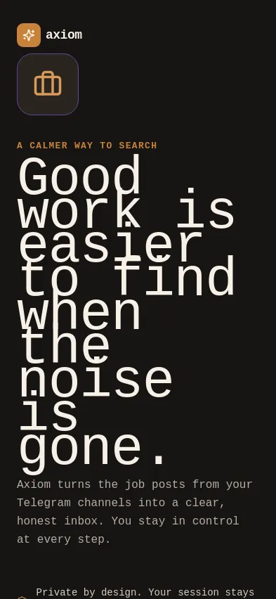 Axiom Job Finder