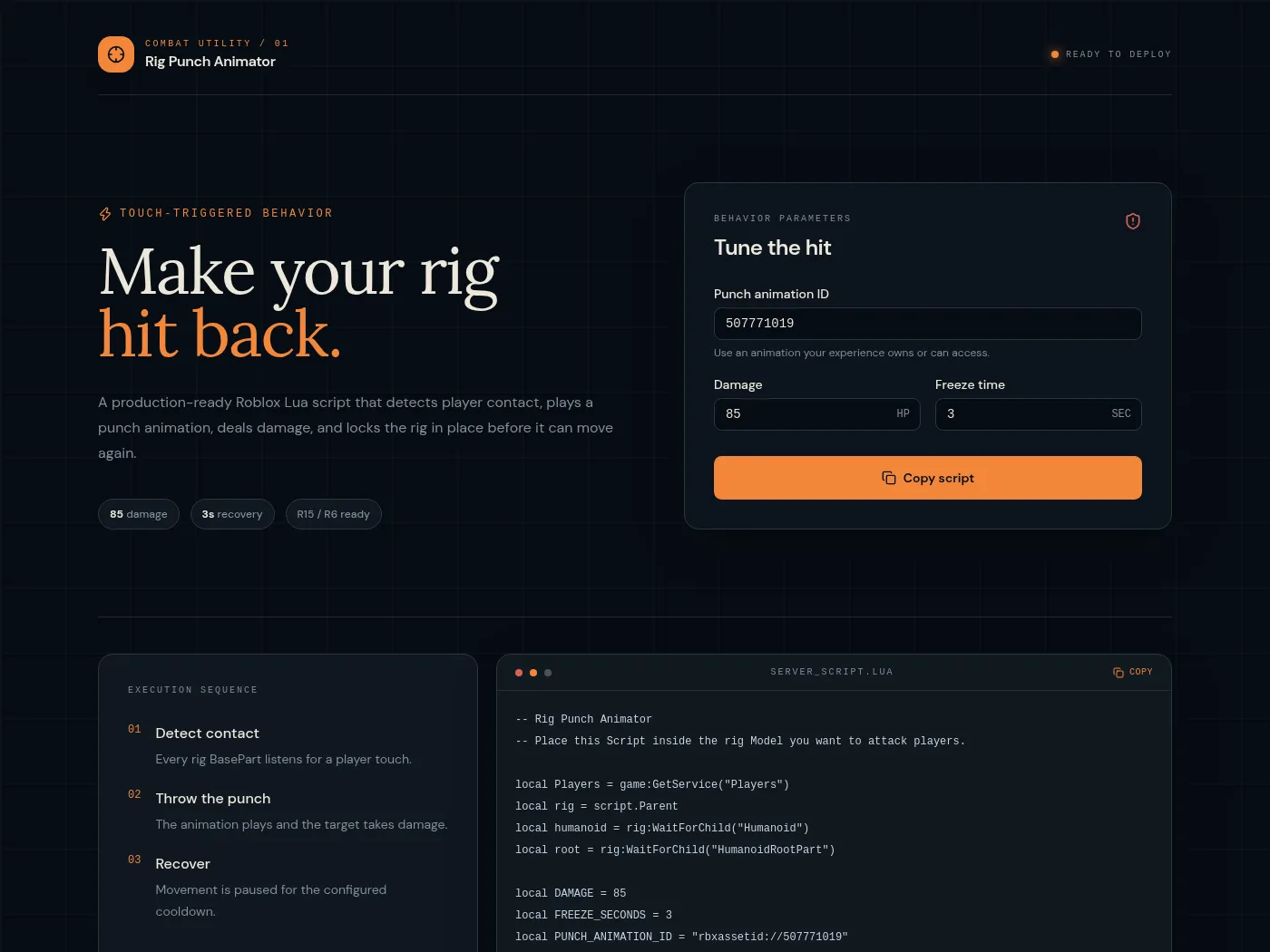 Rig Punch Animator