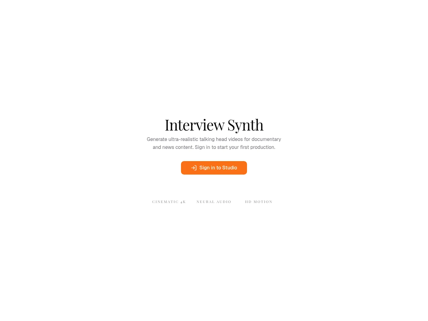 Prison Interview Synth