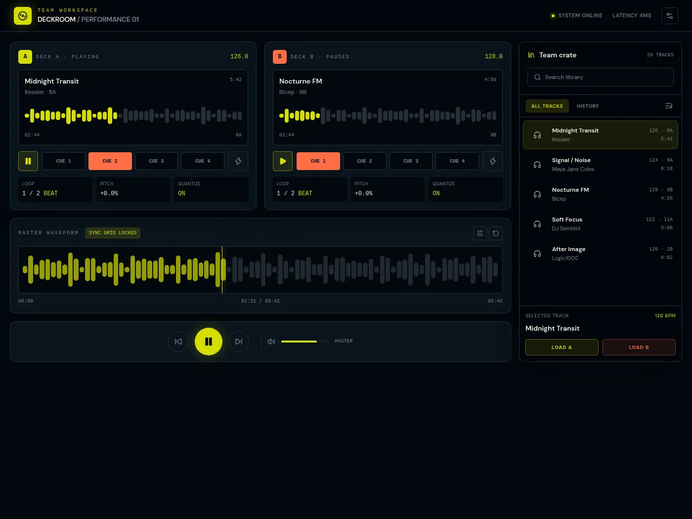 DJ Deck Simulator Pro