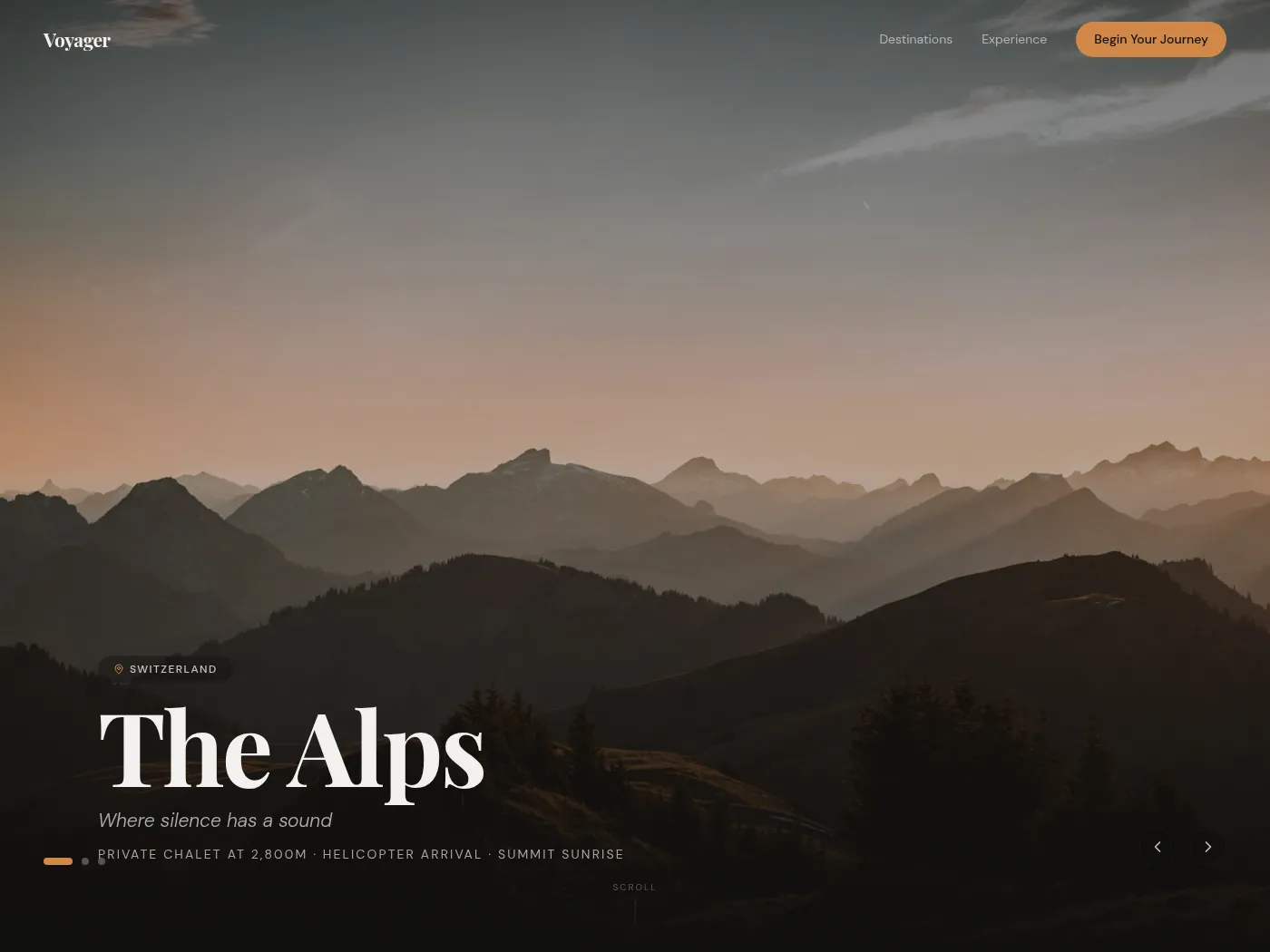 CineTravel Agency Site