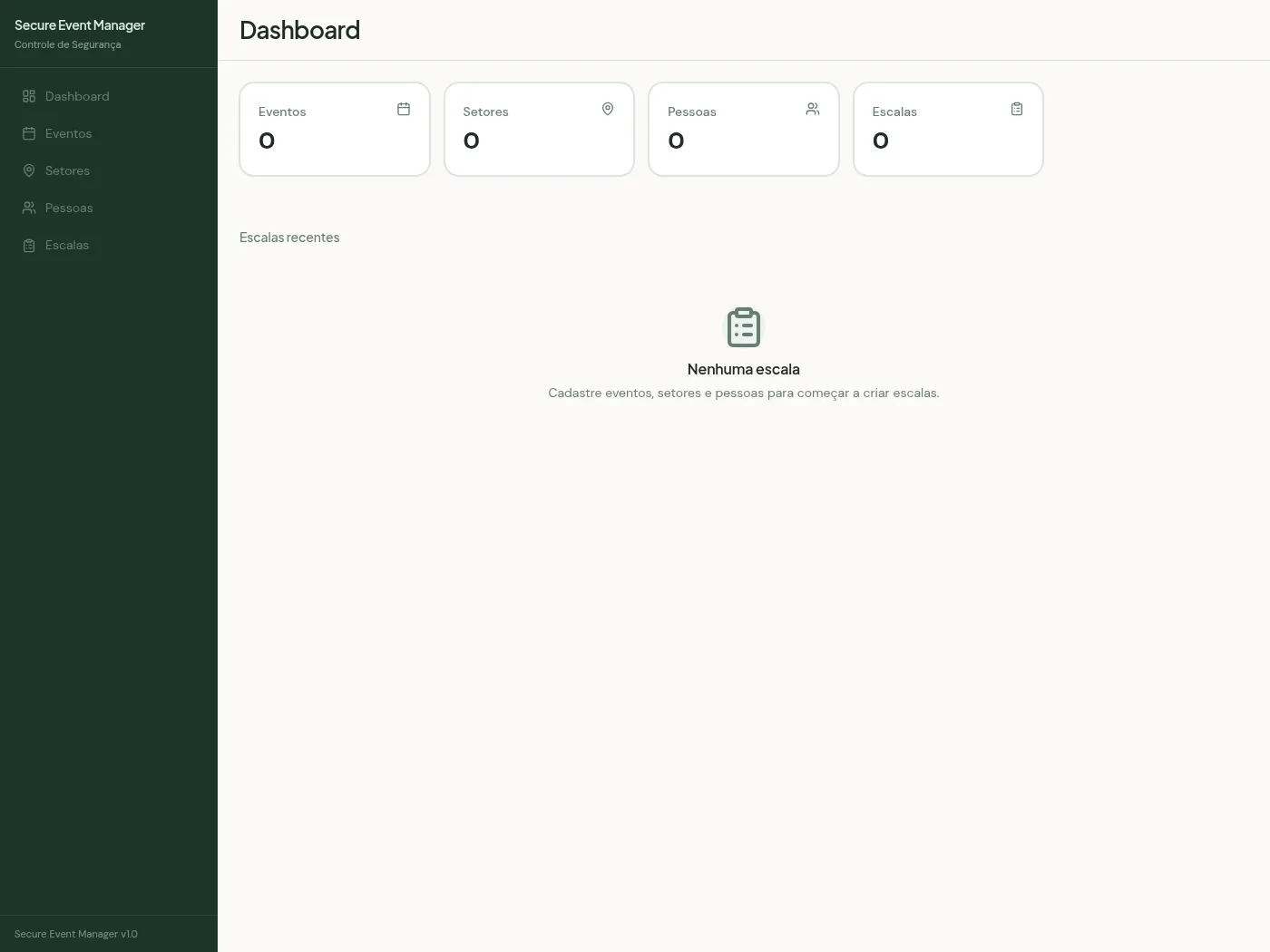Secure Event Manager