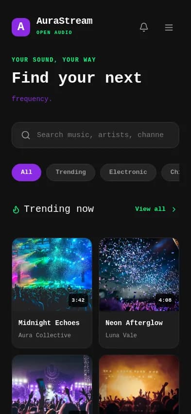 AuraStream Media Player