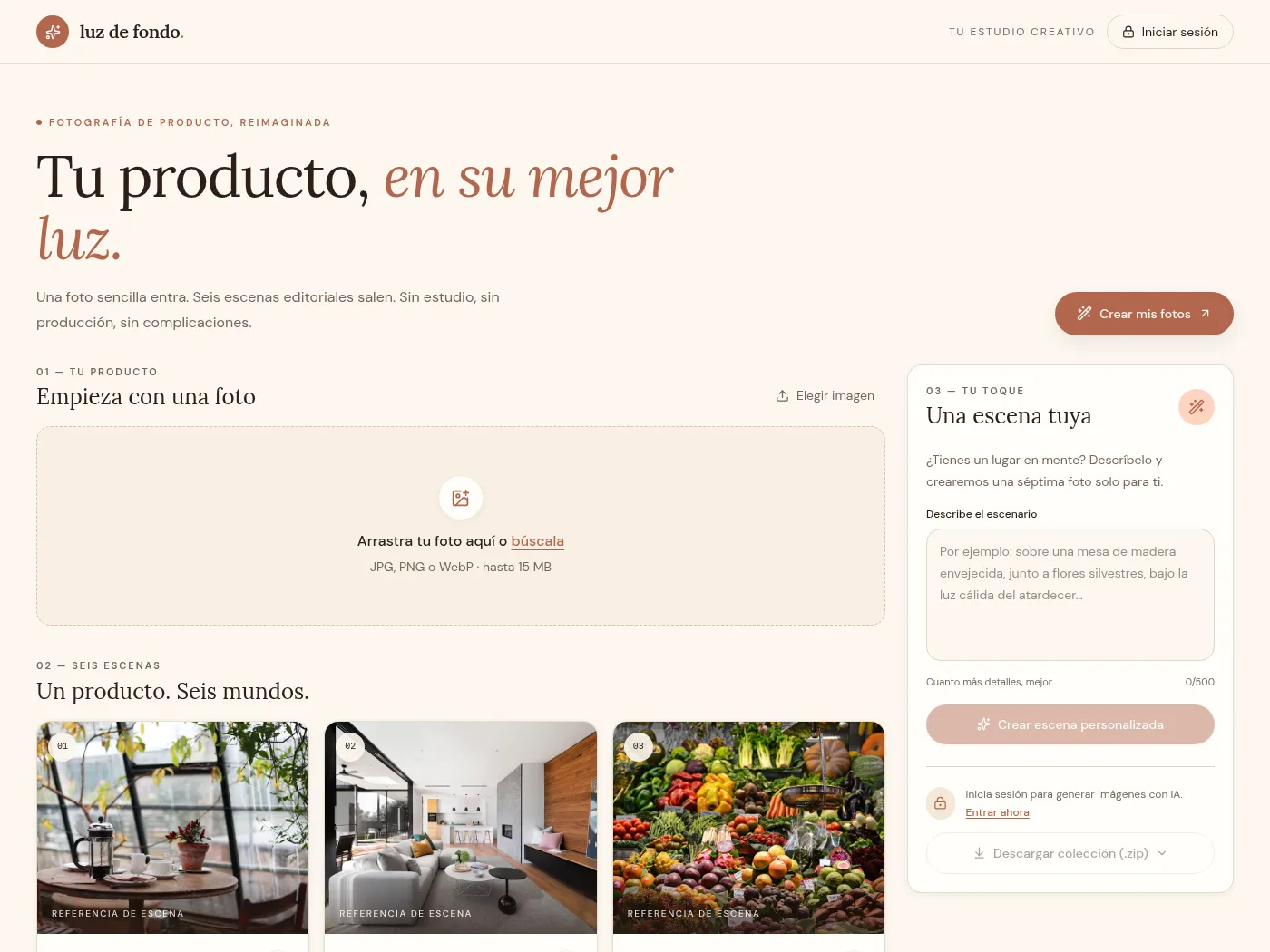 AI Product Photo Studio