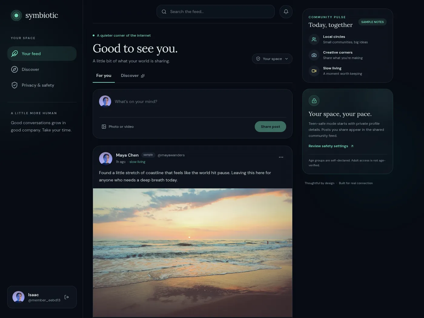 Symbiotic Social Network