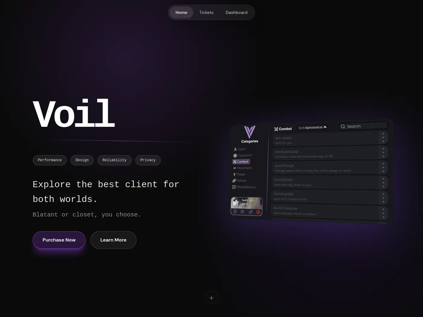 Voilclient Web Clone