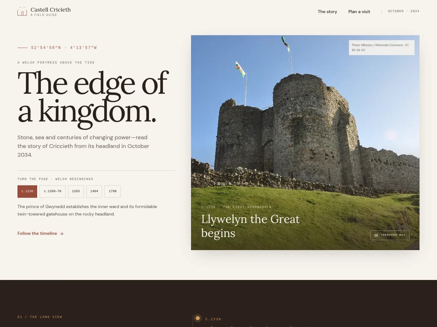 Criccieth Castle 2034