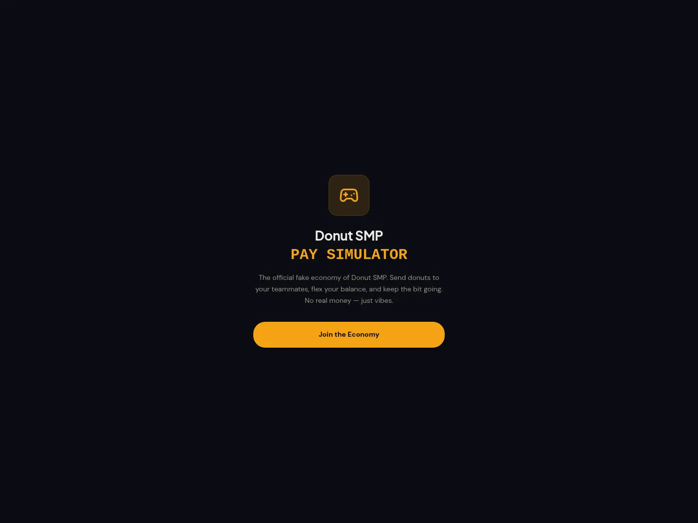 Donut SMP Pay Simulator