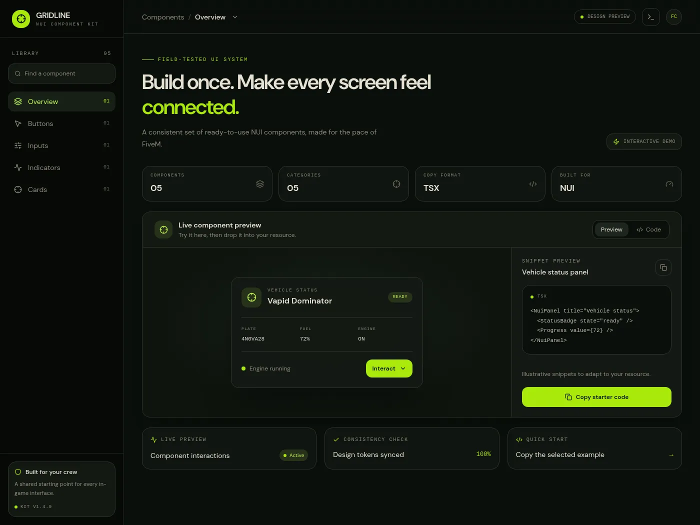 FiveM UI Kit