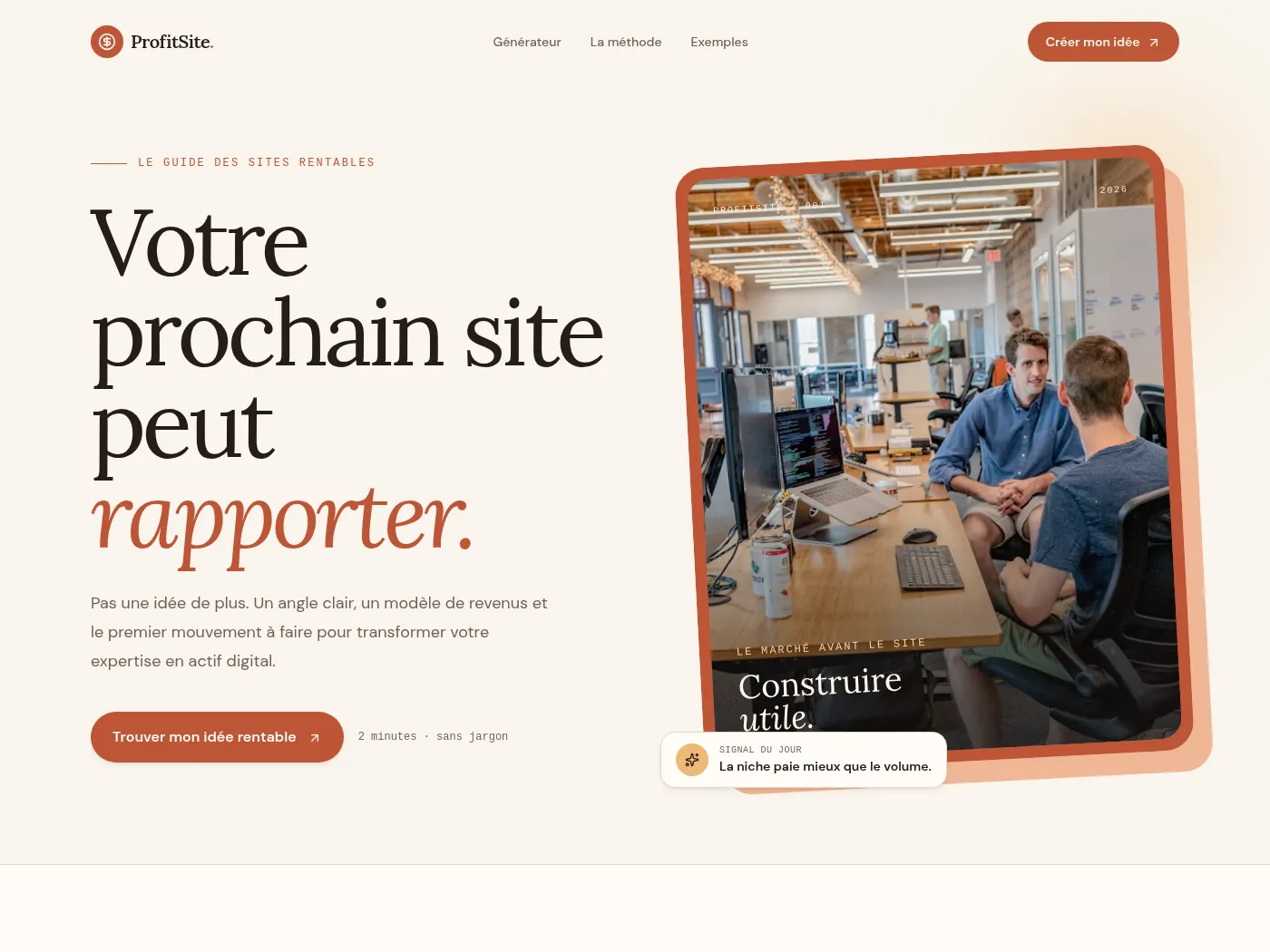 ProfitSite Generator
