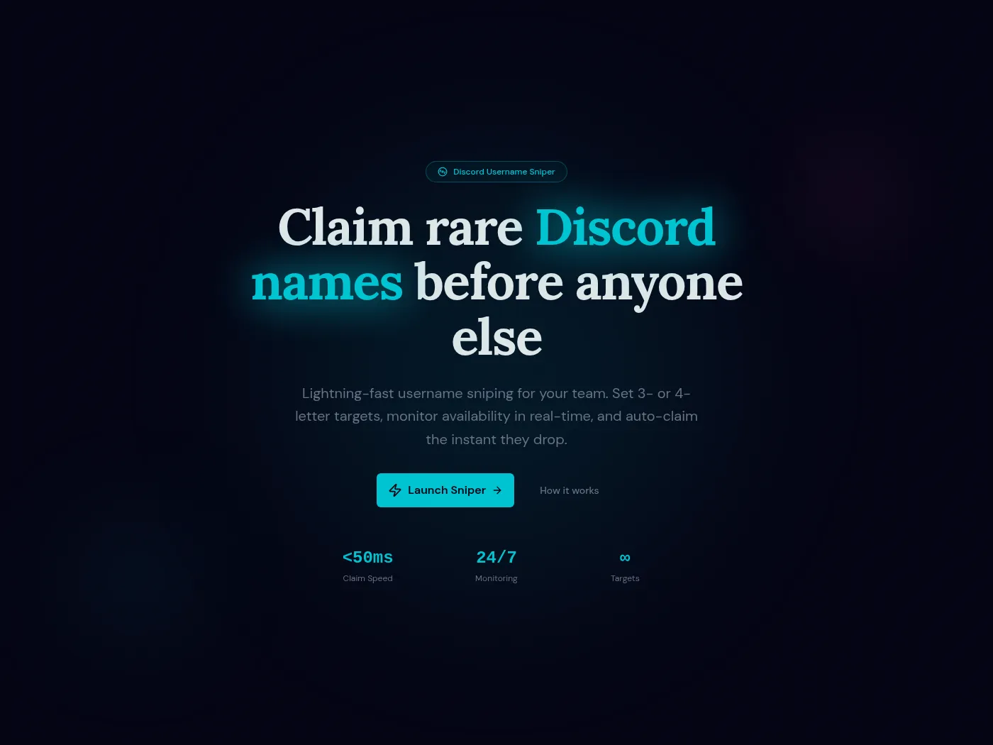 Discord Name Sniper