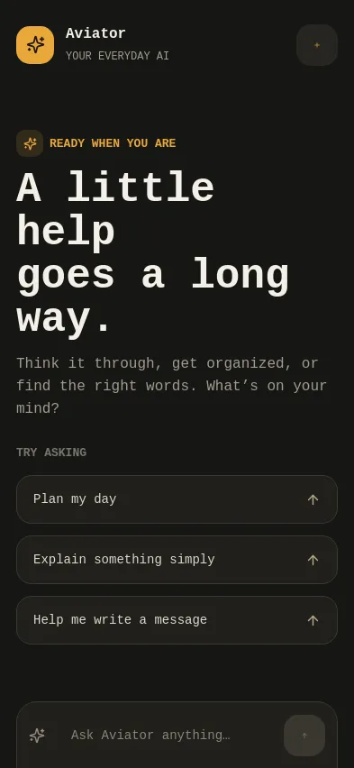Aviator AI Assistant