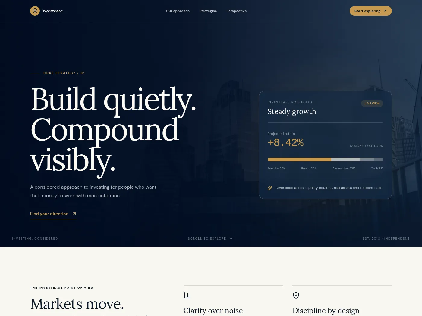 InvestEase Website
