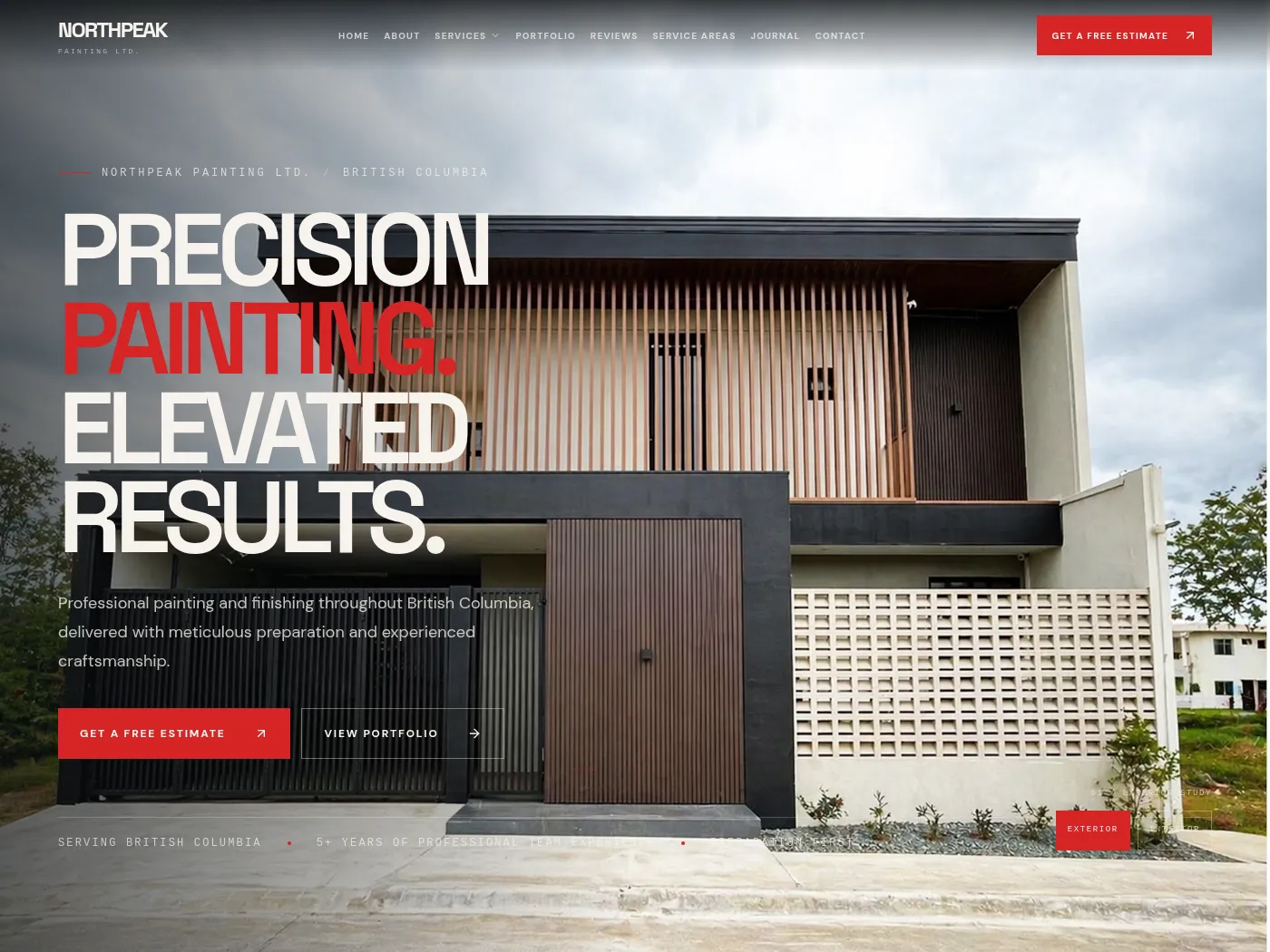 NorthPeak Premium Website