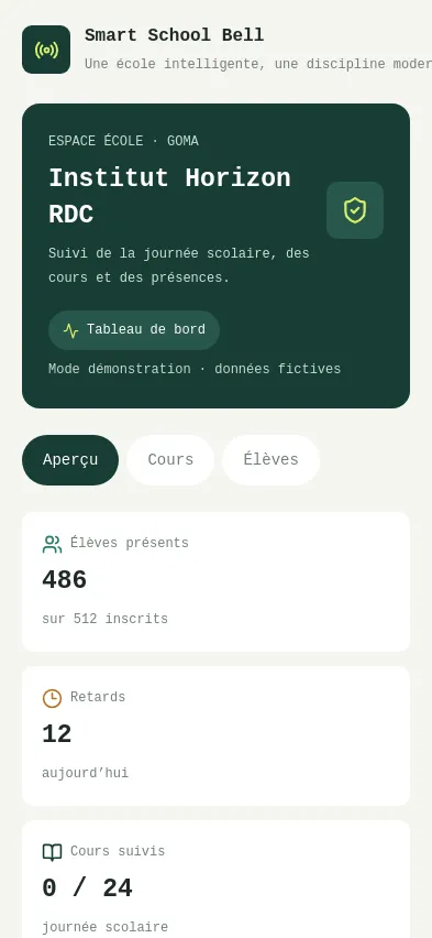 Smart School Bell Pro