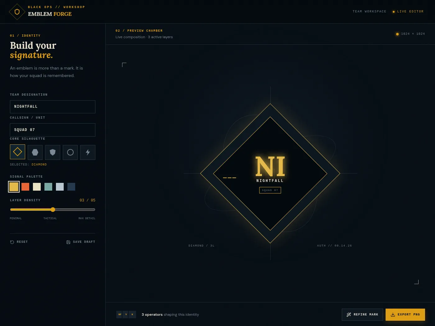 BO3 Emblem Creator