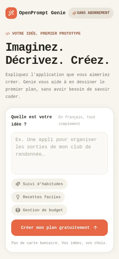 OpenPrompt Genie