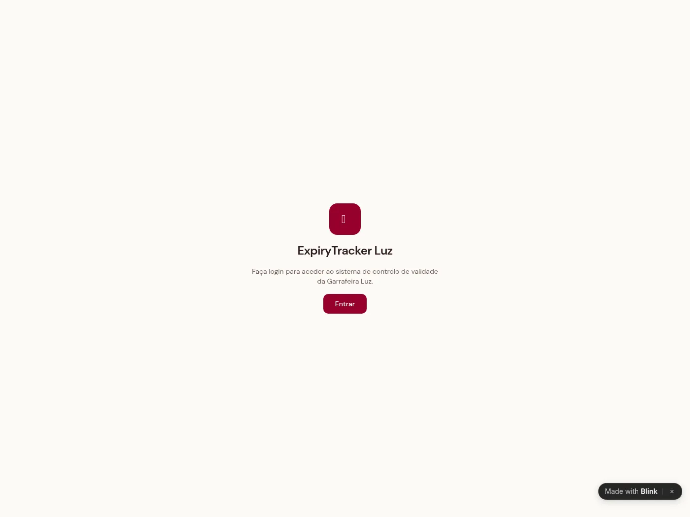 ExpiryTracker Luz