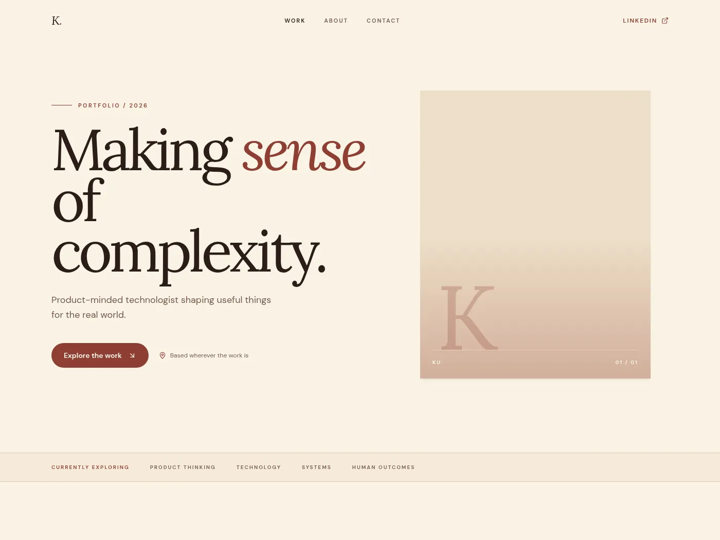 KU Portfolio Site