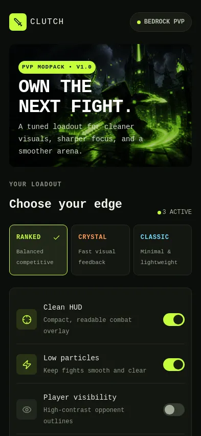 PvP Modpack Mobile