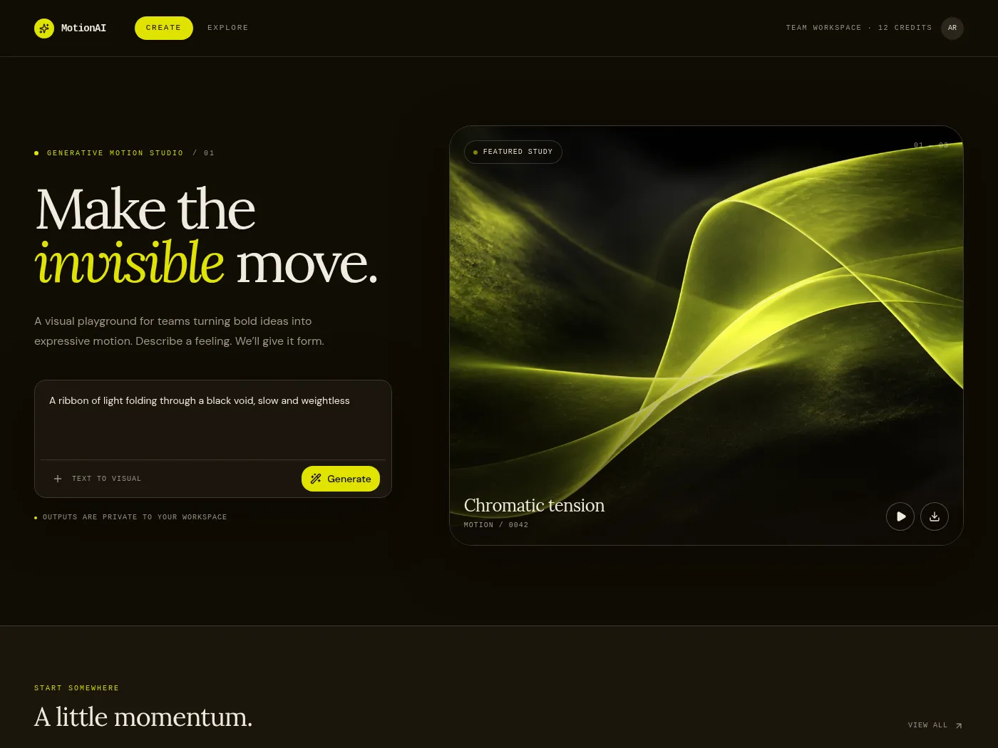 MotionAI Playground
