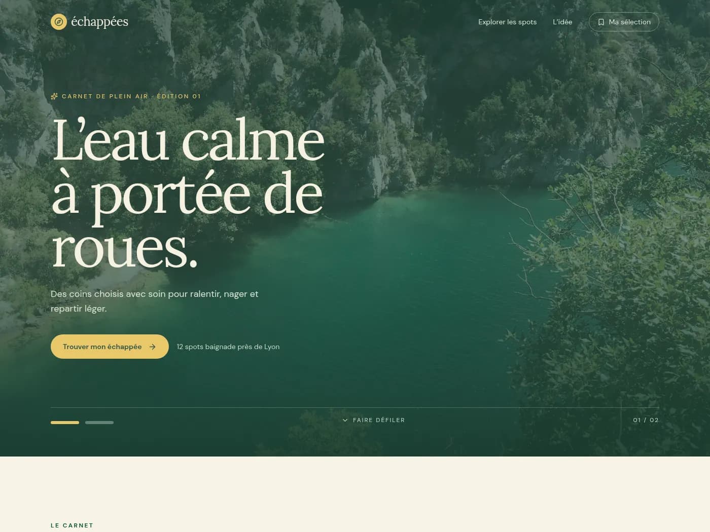 Tranquil Spots Finder