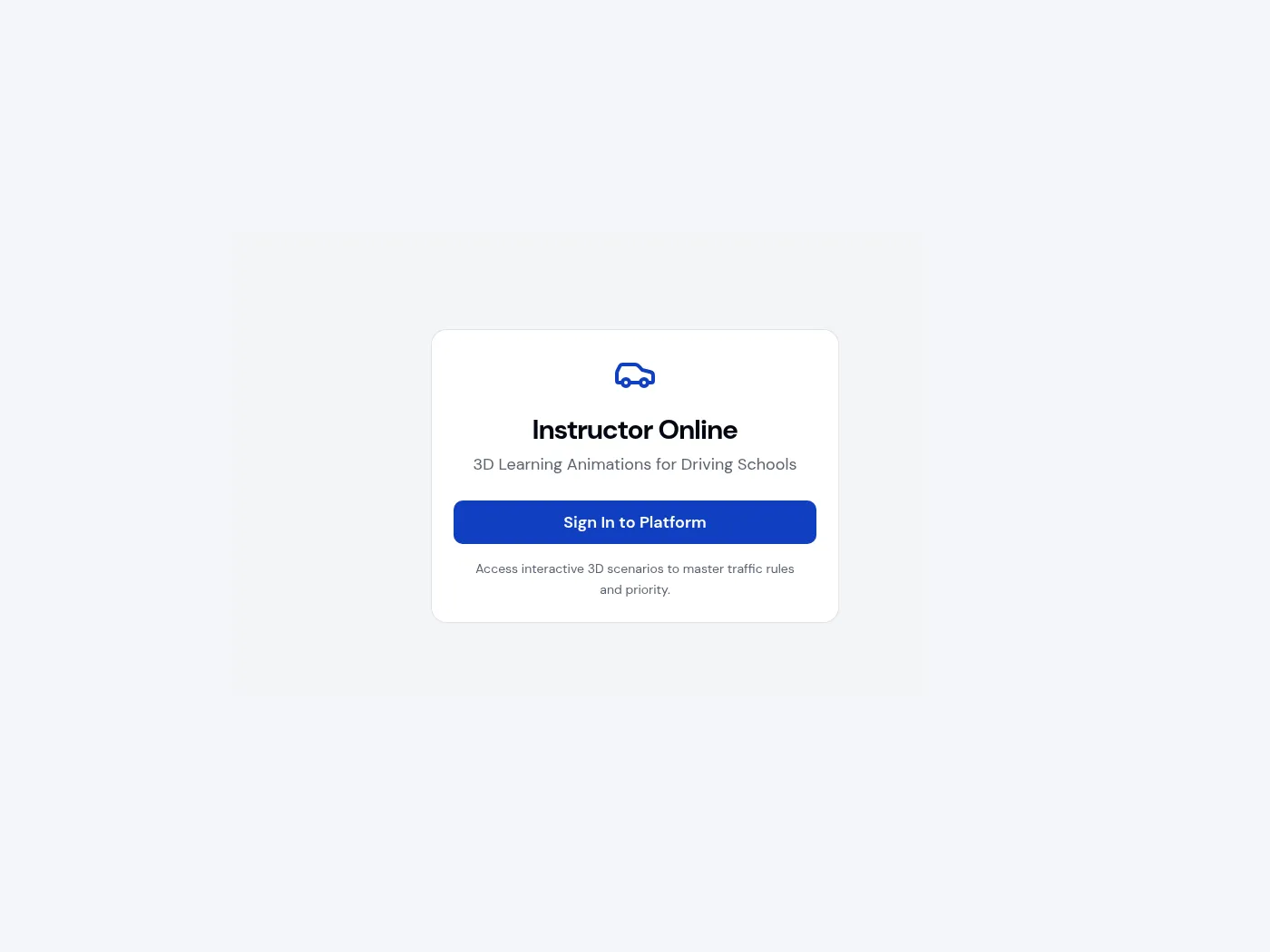 InstructorOnline 3D Animations