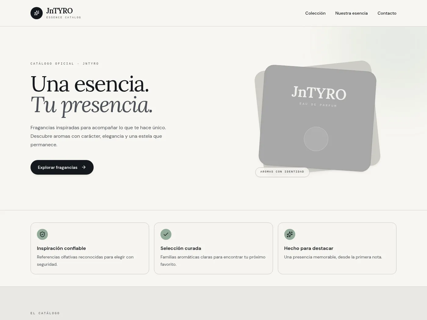 JnTYRO Product Catalog