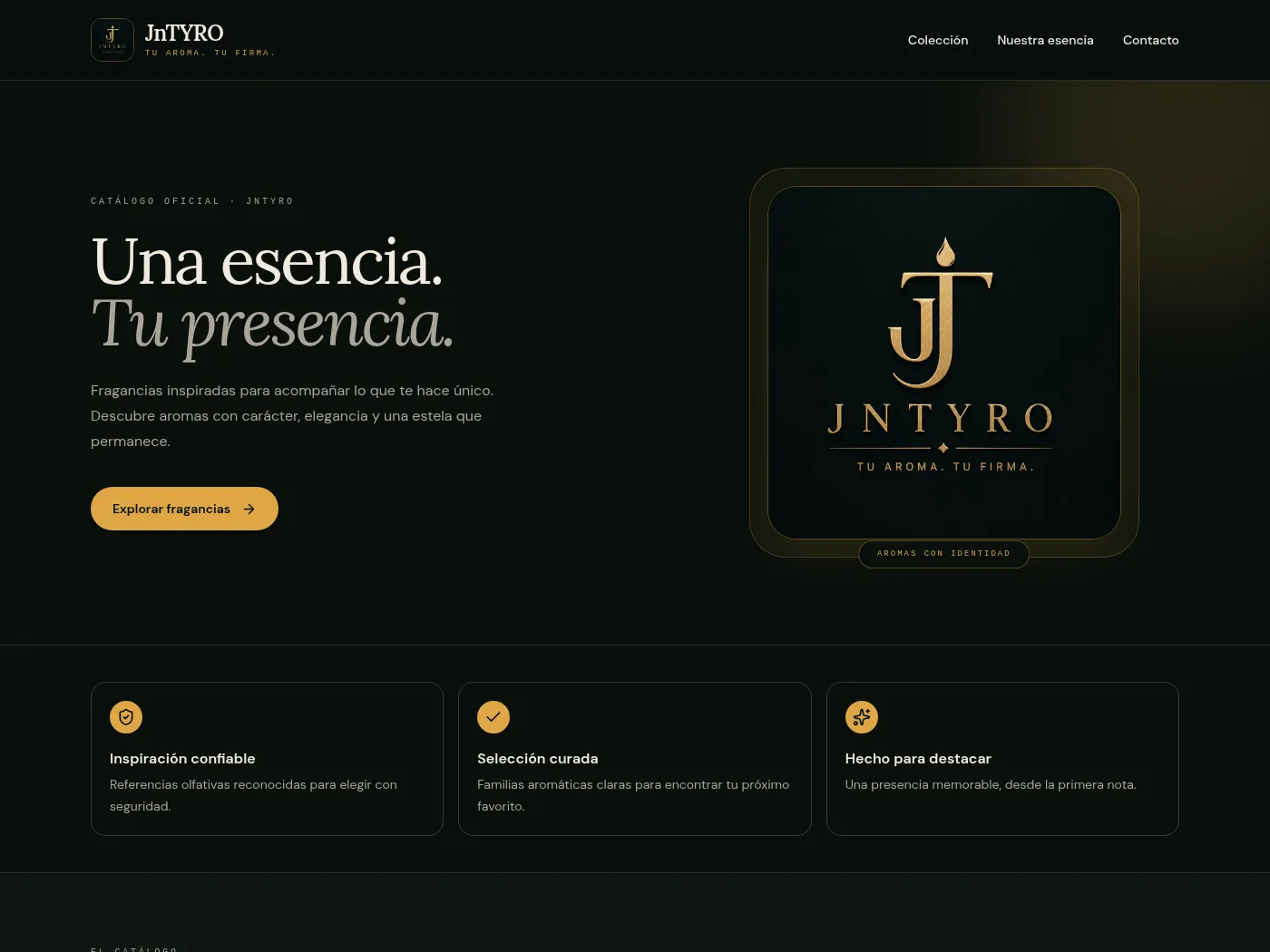 JnTYRO Product Catalog