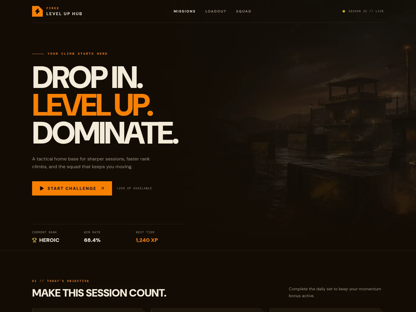 Firee Level Up Hub