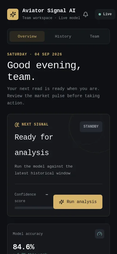 Aviator Signal AI