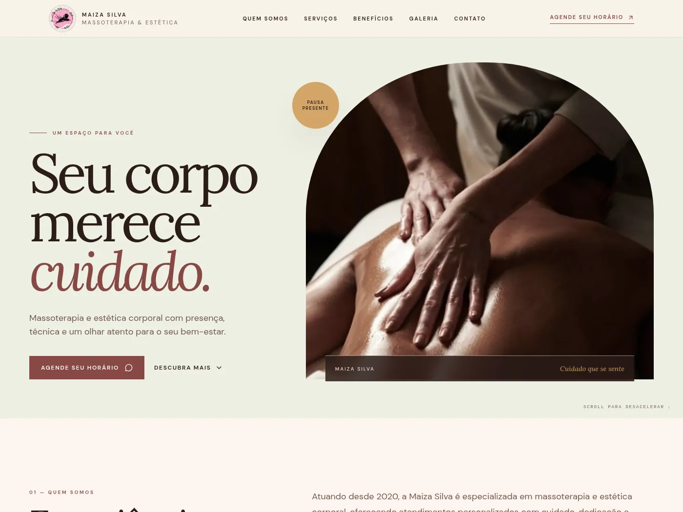 Maiza Silva Massage Site