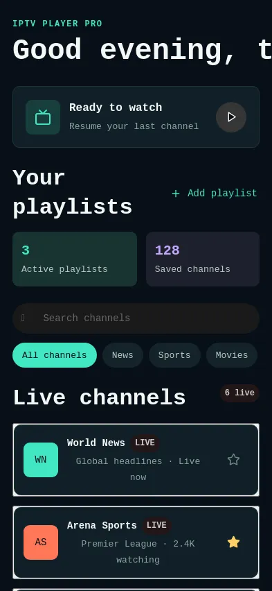 IPTV Player Pro