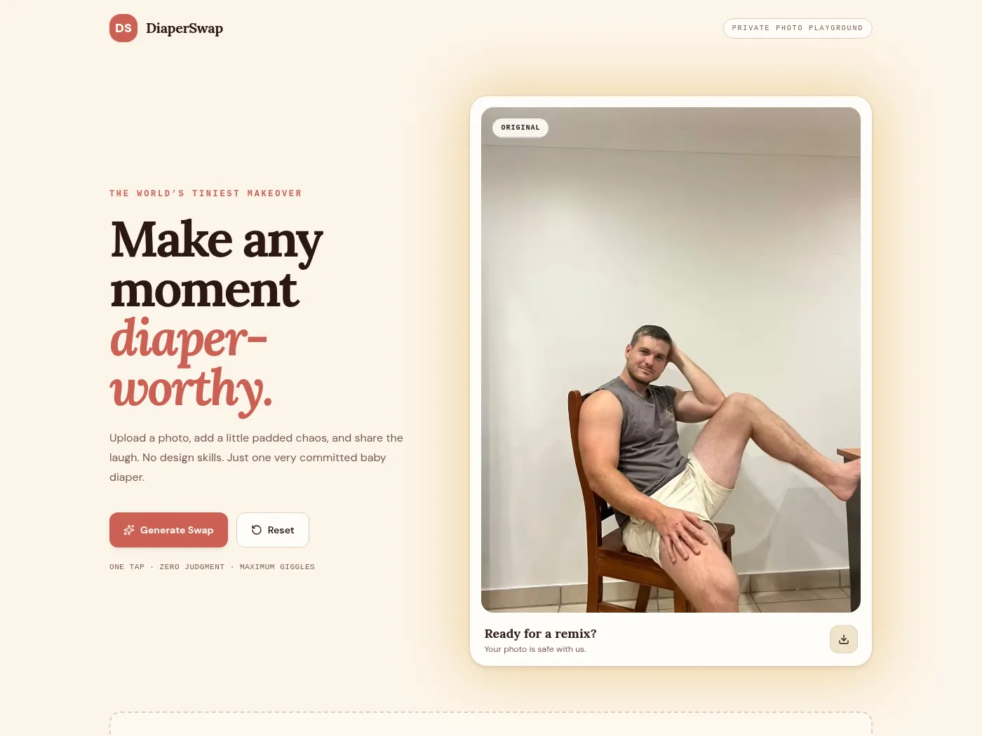 DiaperSwap Generator