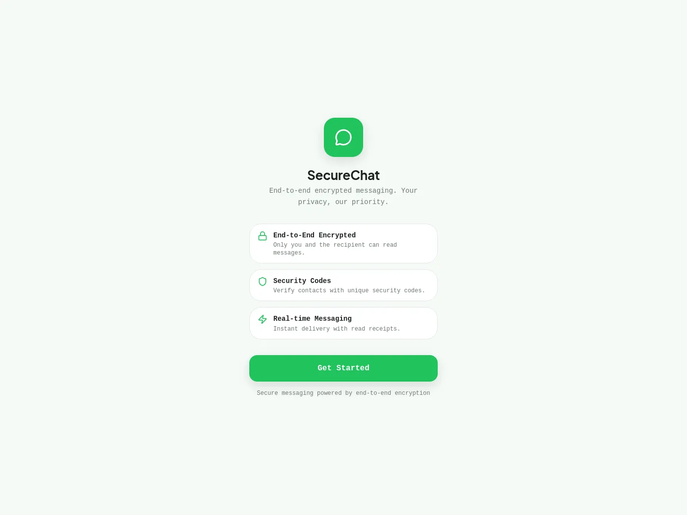 SecureChat Messenger