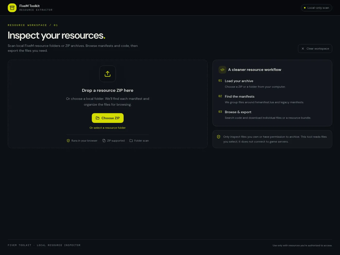 FiveM Resource Extractor