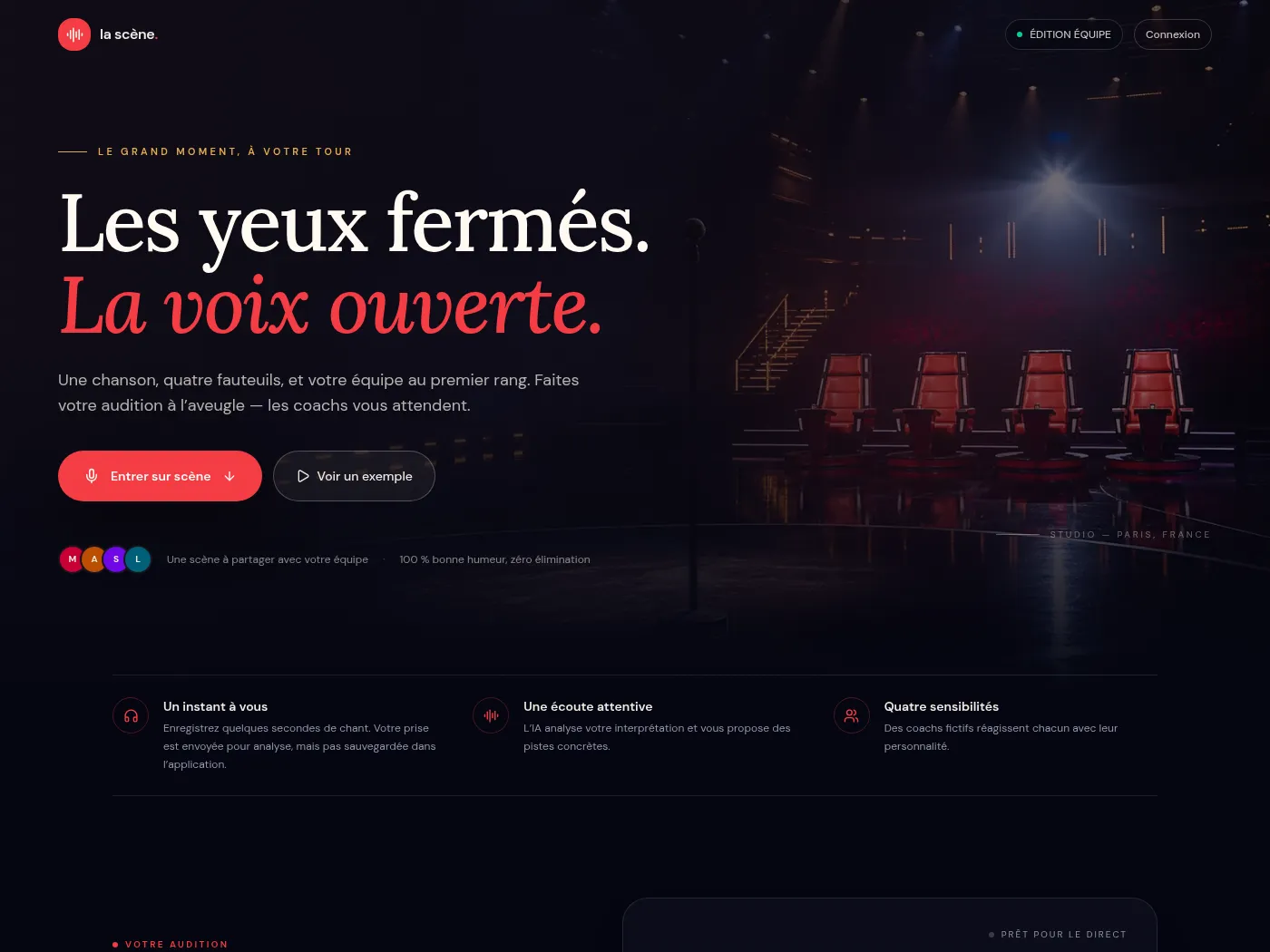Voice France AI Auditions