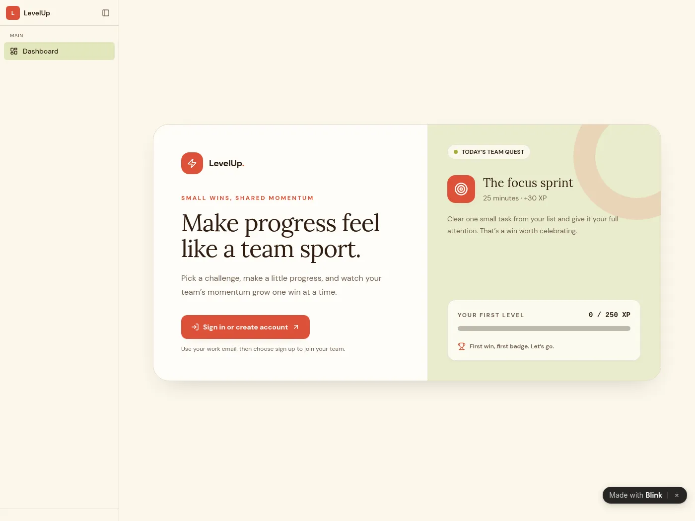 LevelUp Progress Tracker