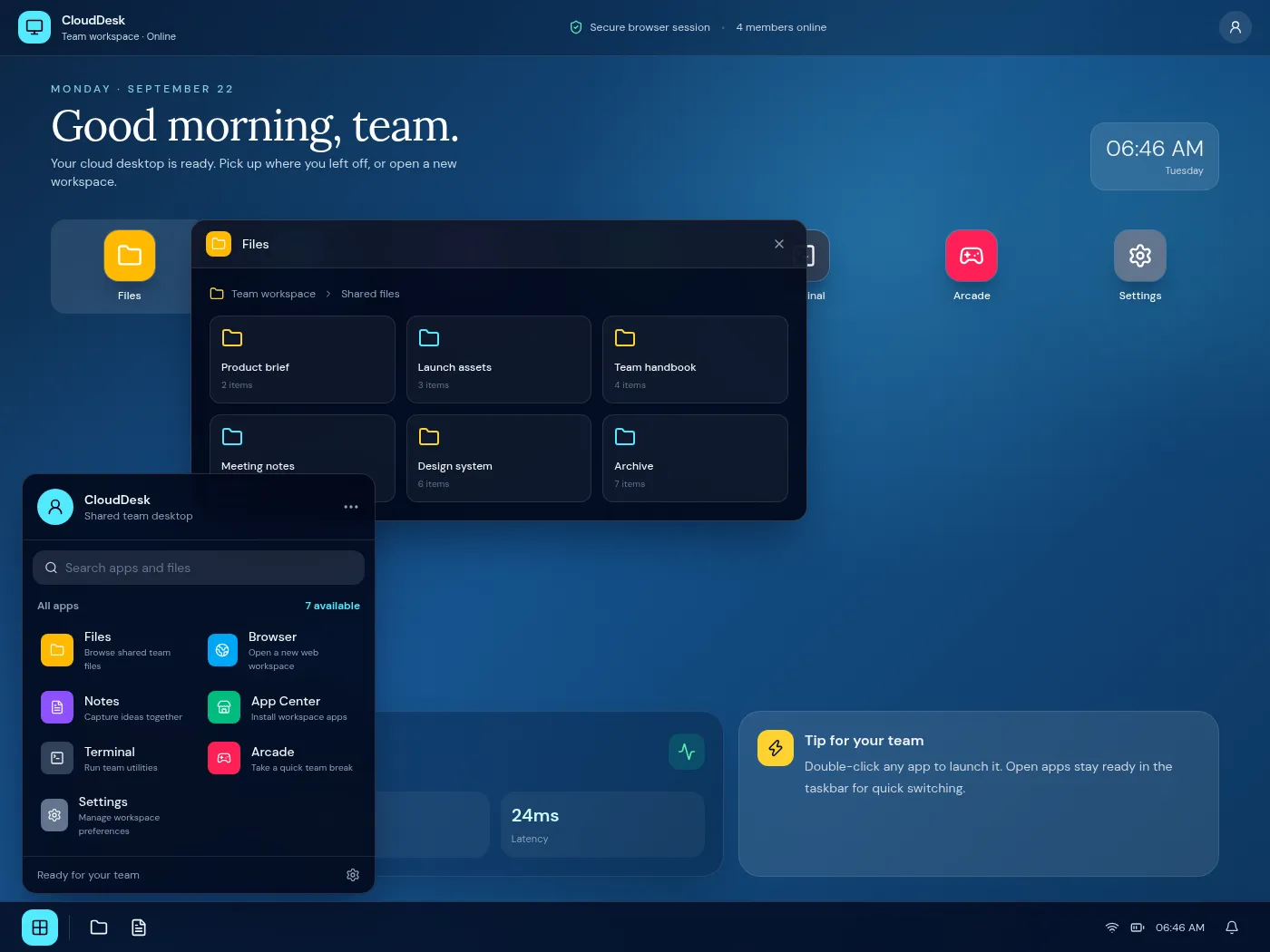 Win10 Web Desktop