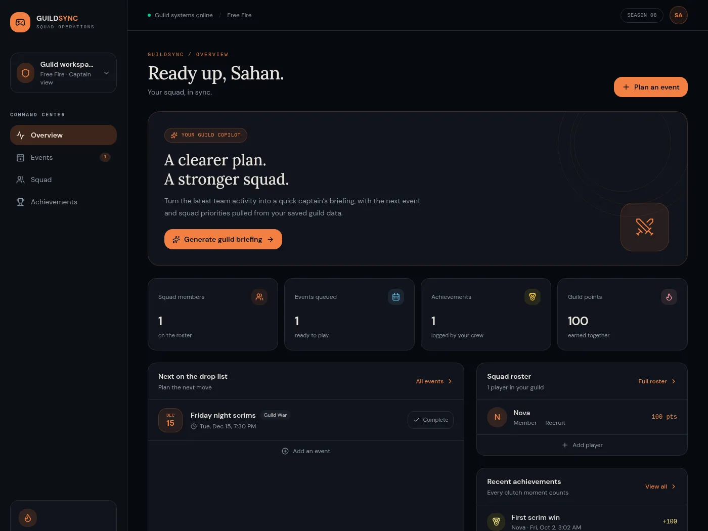 GuildSync Assistant